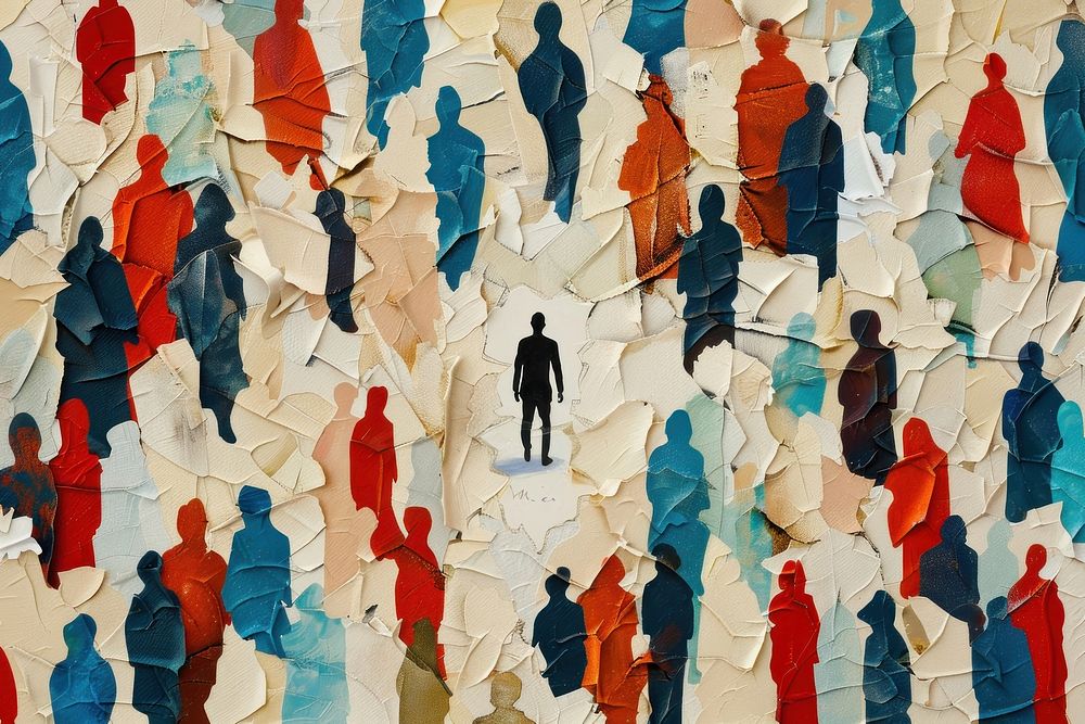 People art collage paper. | Premium Photo Illustration - rawpixel