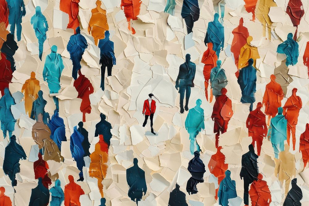 People art collage paper. | Premium Photo Illustration - rawpixel