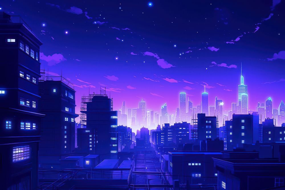 City architecture metropolis cityscape. | Premium Photo Illustration ...