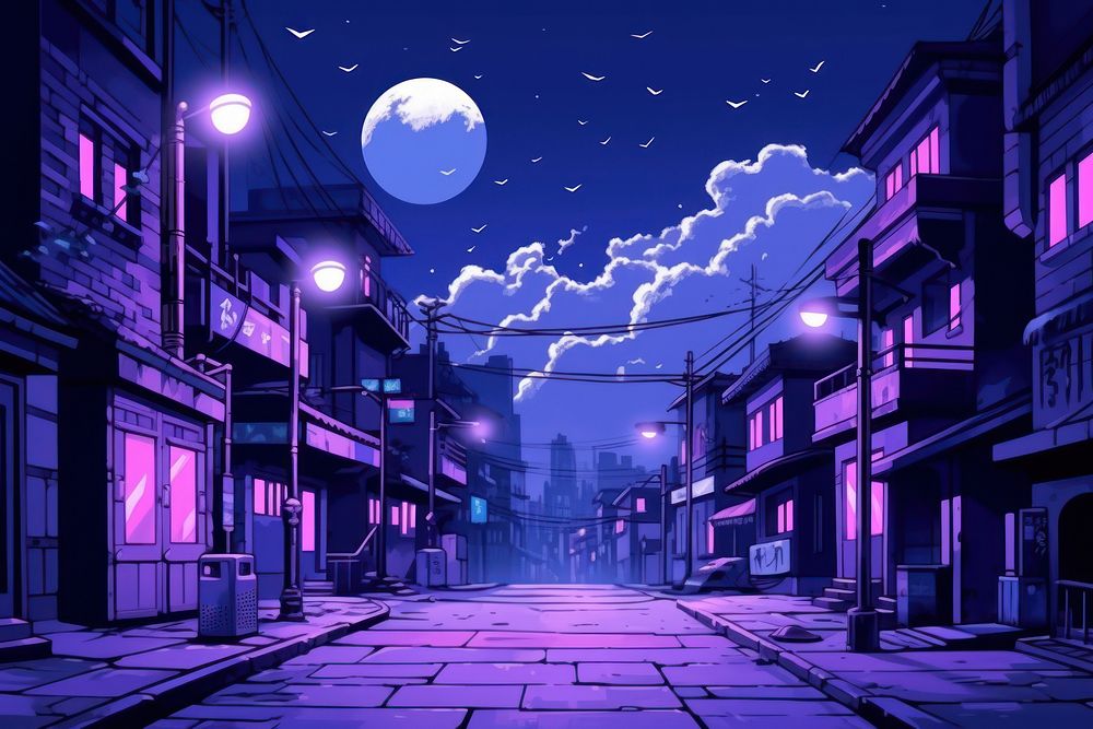 Street outdoors alley night. | Premium Photo Illustration - rawpixel