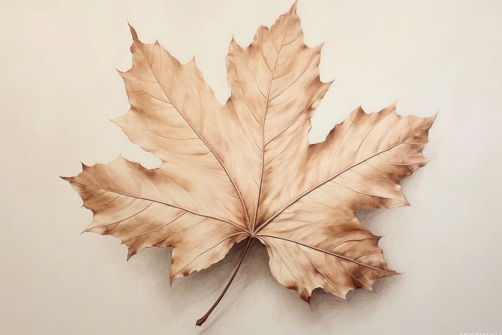 Close pale maple leaf plant | Premium Photo Illustration - rawpixel