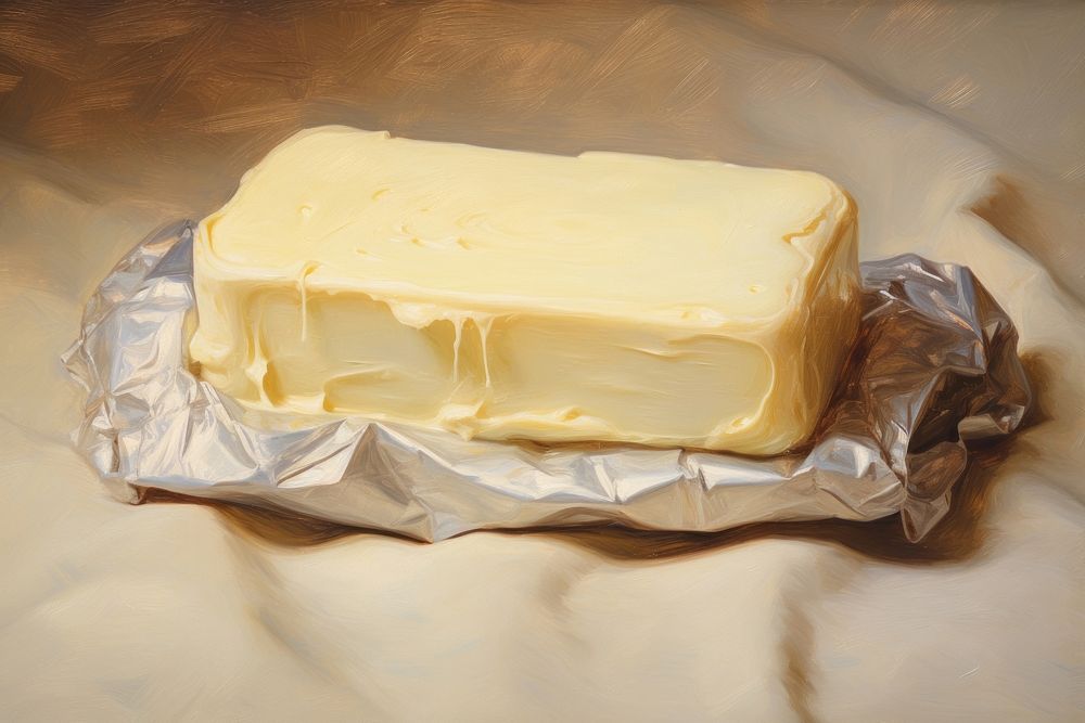 Close pale butter wrapper food | Free Photo Illustration - rawpixel