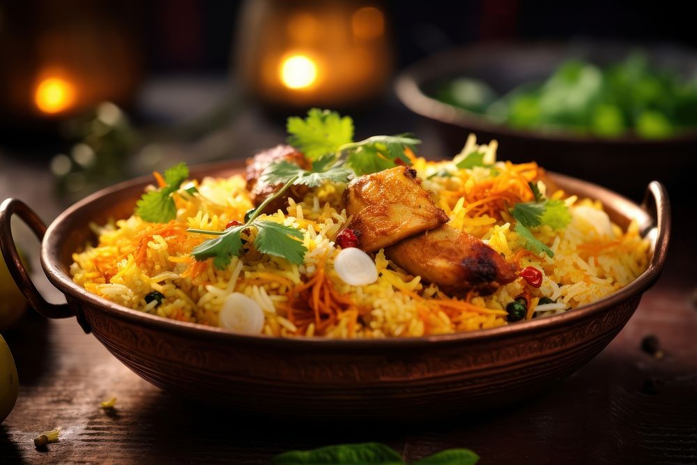 Extreme close Biryani food biryani | Free Photo - rawpixel