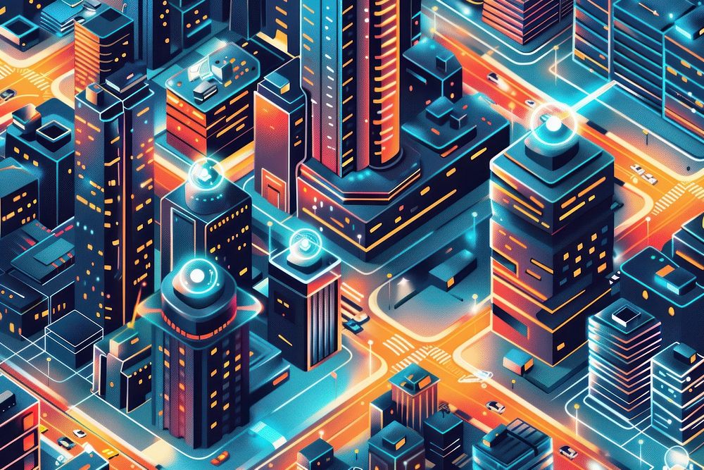 Wide smart city high building | Premium Photo Illustration - rawpixel