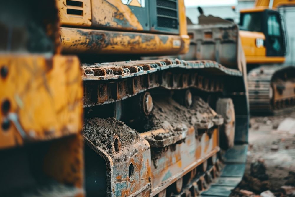 Construction equipment vehicle transportation. | Free Photo - rawpixel
