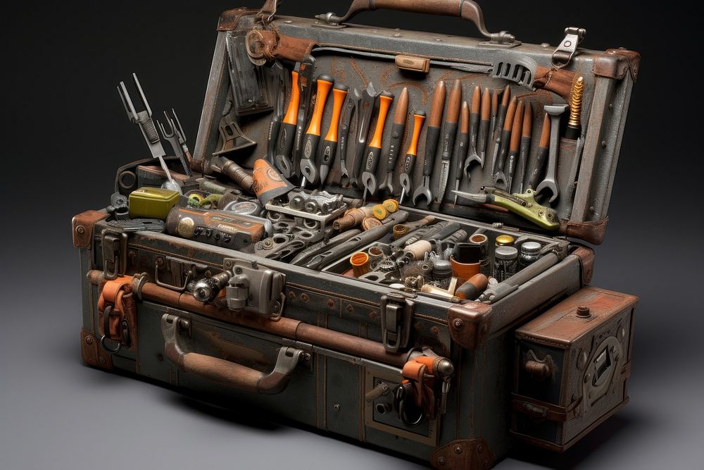Professional construction tool box equipment | Premium Photo - rawpixel