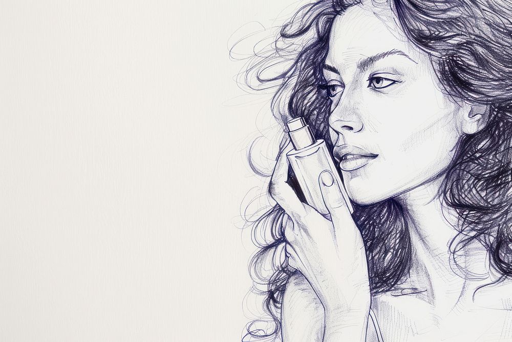 Vintage drawing middle age woman | Premium Photo Illustration - rawpixel