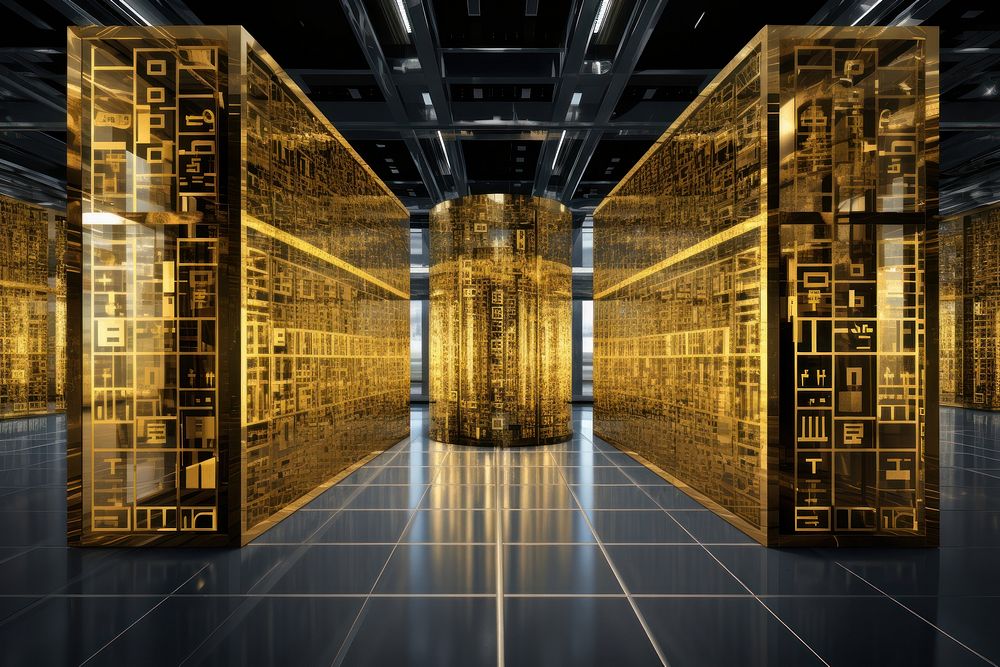 3D visualization technology architecture corridor | Free Photo - rawpixel