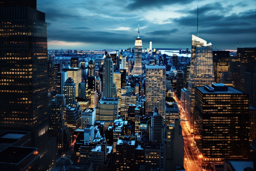 Downtown architecture metropolis cityscape. | Free Photo - rawpixel