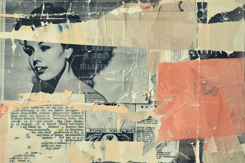 Summer dancing ephemera border collage | Premium Photo Illustration ...