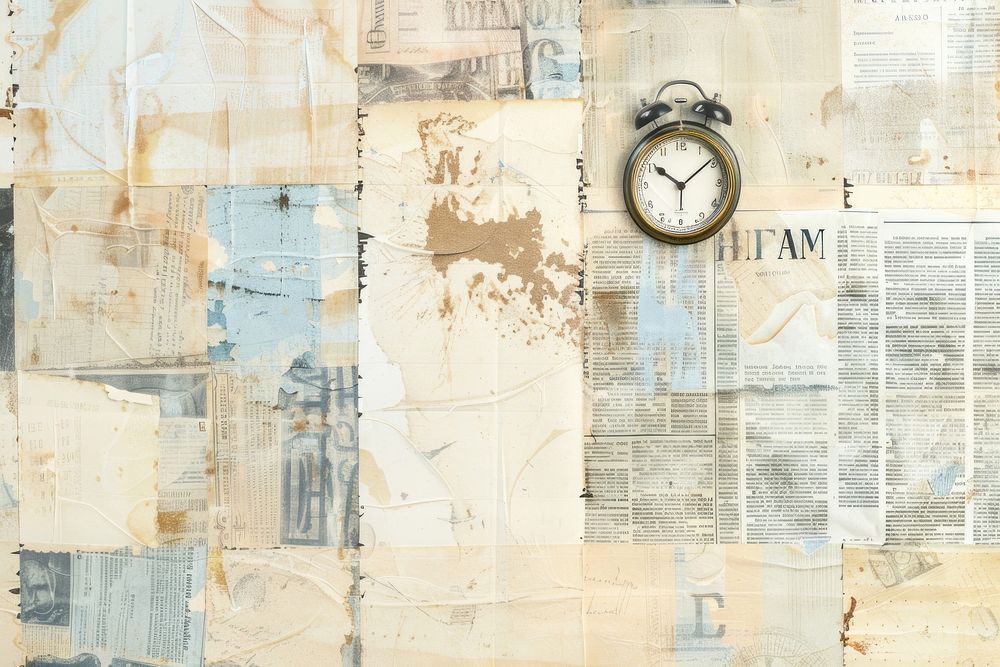 Time clocks ephemera border backgrounds | Free Photo Illustration ...