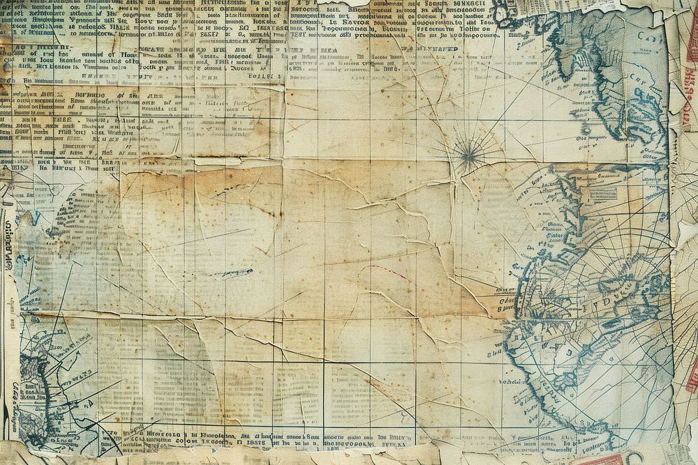 Old map ephemera border backgrounds | Premium Photo Illustration - rawpixel