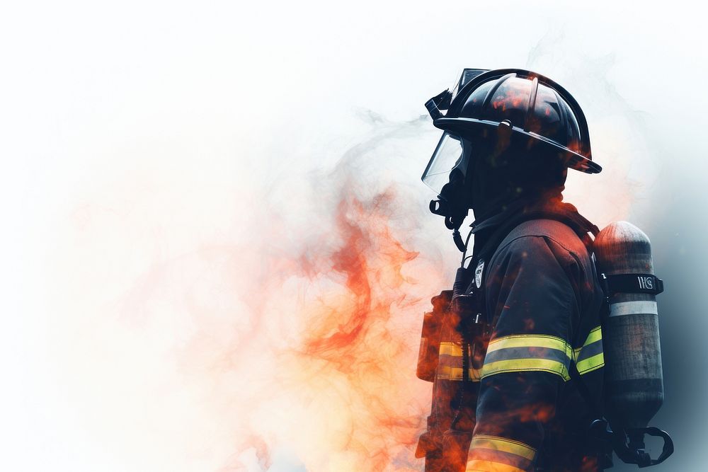 Abstract background fire firefighter helmet. | Free Photo Illustration ...