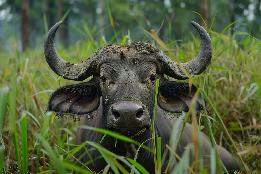 Wild buffalo livestock wildlife animal. | Premium Photo - rawpixel