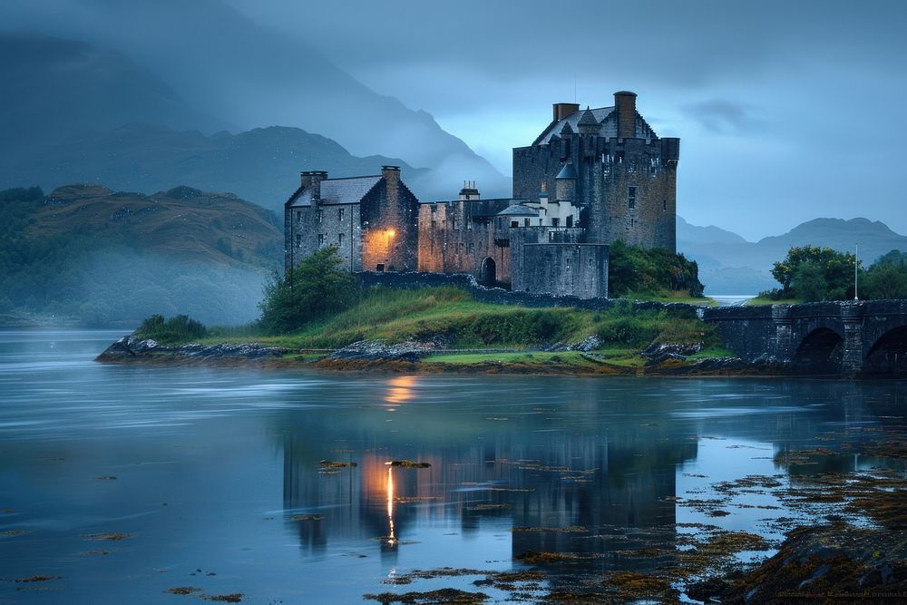 Scotland architecture building castle. | Free Photo - rawpixel