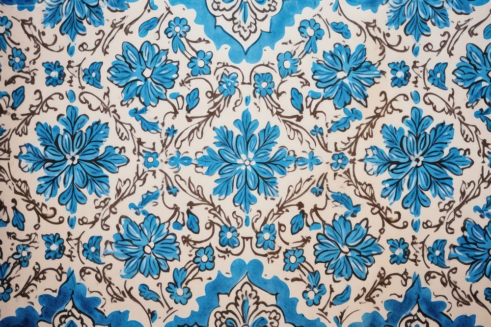 Block print pattern backgrounds wallpaper | Free Photo - rawpixel