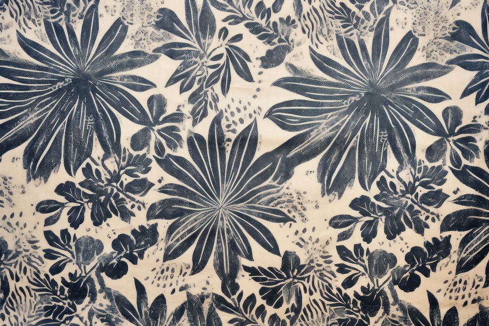 Block print pattern backgrounds wallpaper | Free Photo - rawpixel