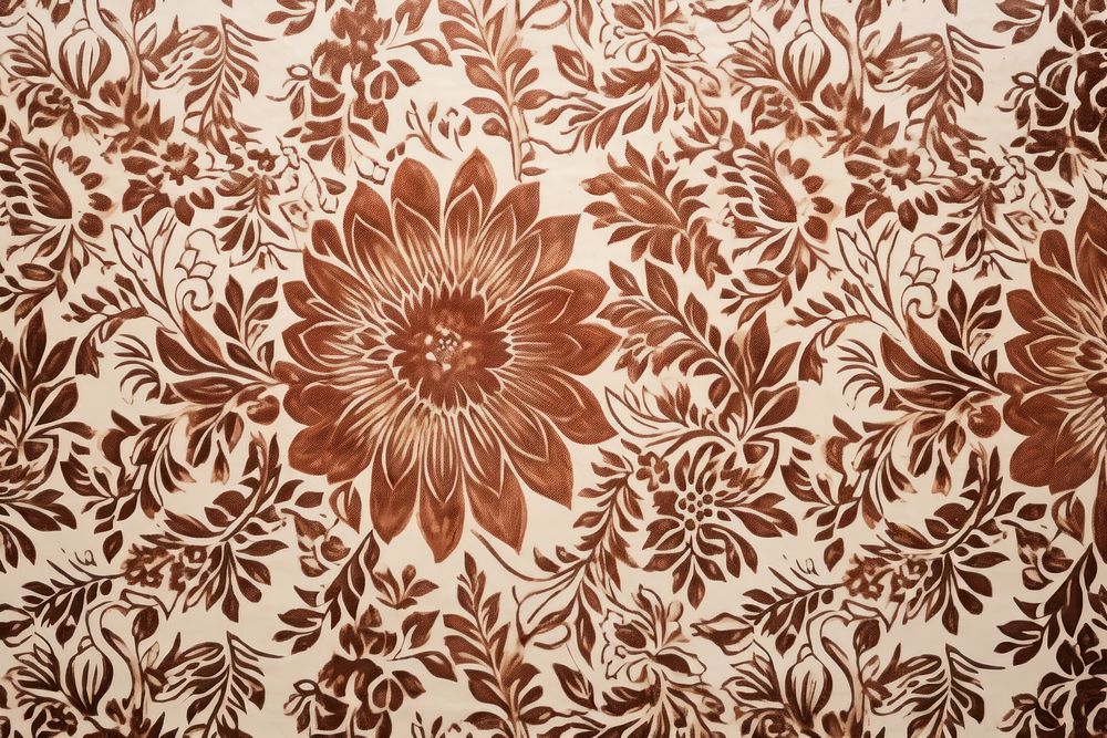 Block print pattern backgrounds wallpaper | Free Photo - rawpixel