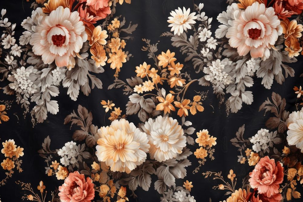Floral backgrounds wallpaper pattern. | Free Photo - rawpixel
