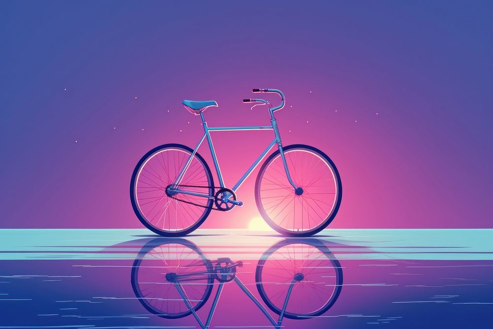 Bike riding vehicle bicycle purple. | Premium Photo Illustration - rawpixel