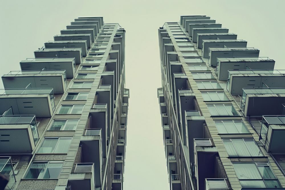 Highrise apartment buildings architecture housing | Free Photo - rawpixel