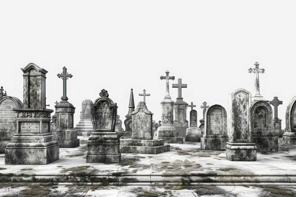Cemetery cemetery gravestone graveyard. | Premium Photo - rawpixel