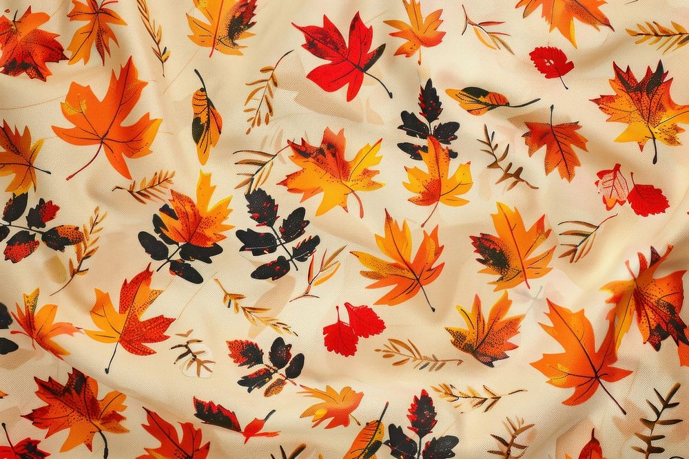 Autumn leaves pattern plant leaf. | Free Photo - rawpixel
