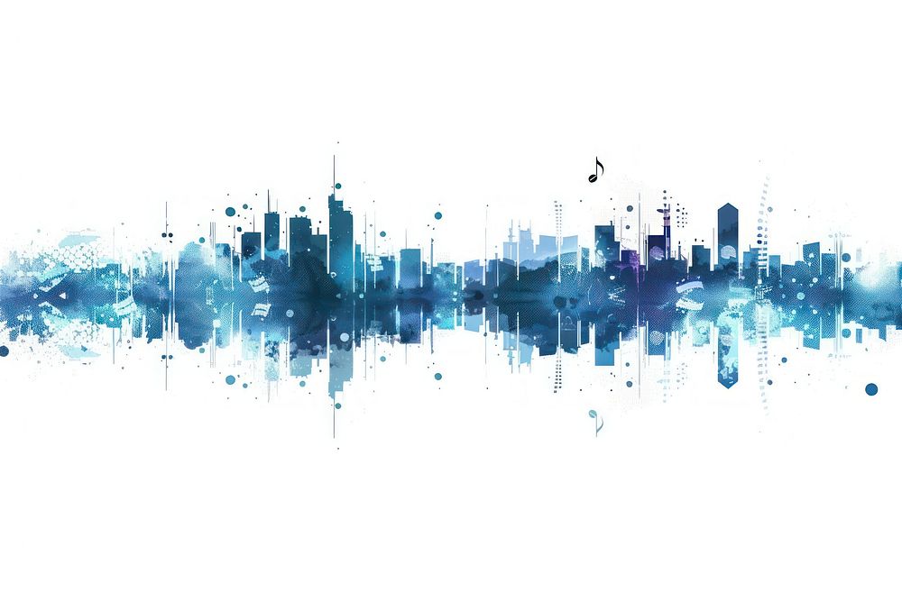 Music soundwave border graphics architecture | Free Photo Illustration ...