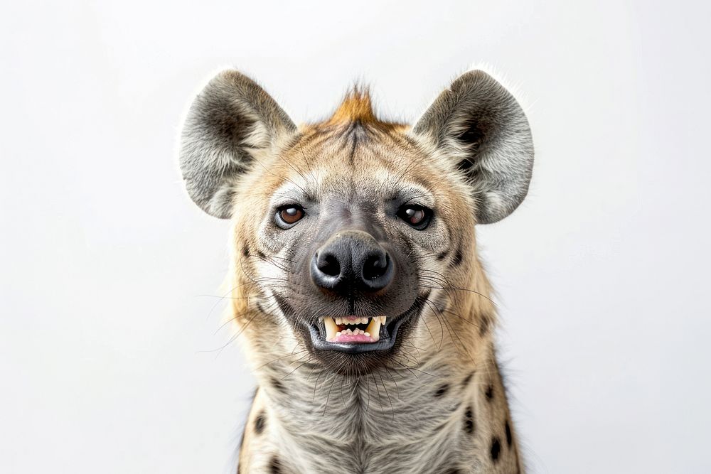 Smiling Hyena hyena wildlife animal. | Free Photo - rawpixel