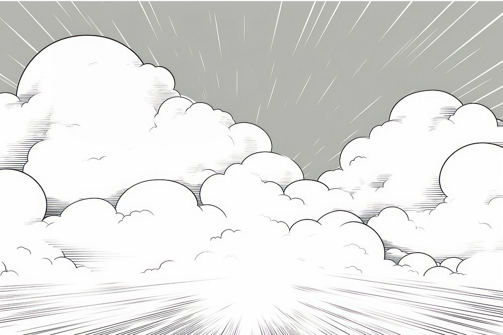 Heaven effect illustrated outdoors drawing. | Free Photo Illustration ...