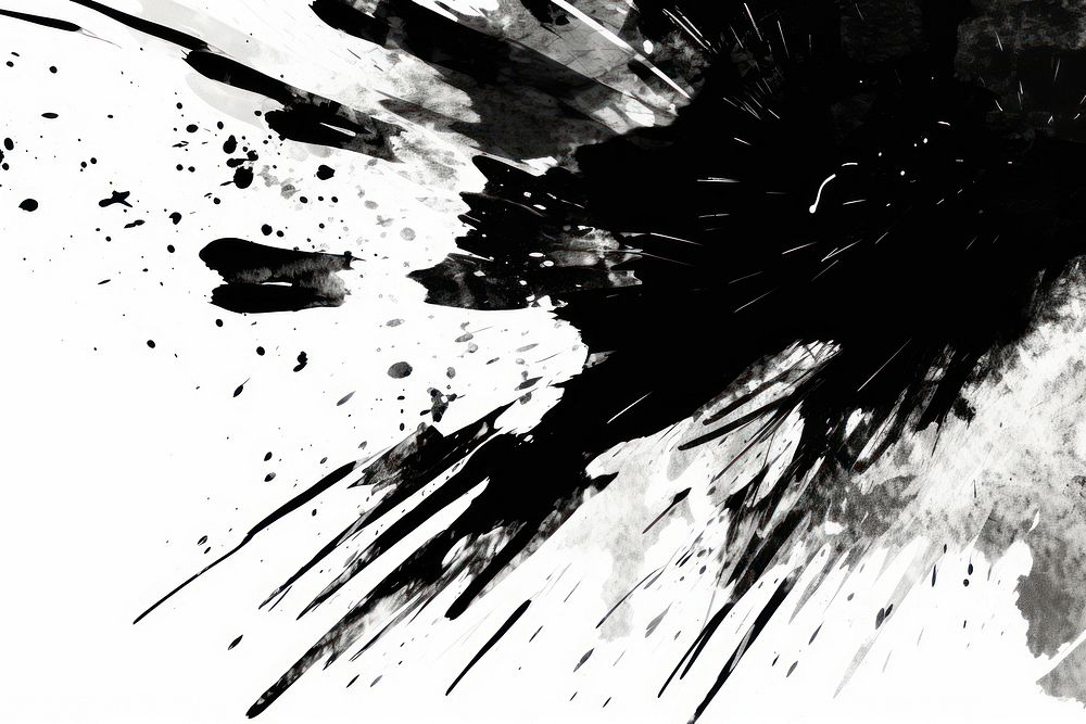 Brush stroke motion illustrated silhouette | Free Photo Illustration ...