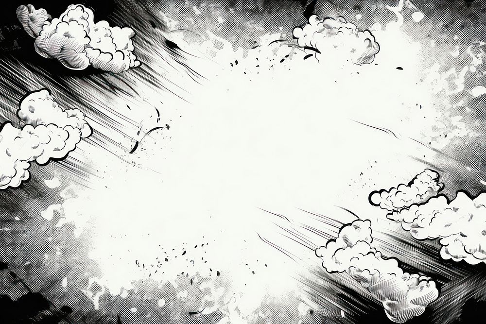 Cloud comics publication graphics. | Free Photo Illustration - rawpixel