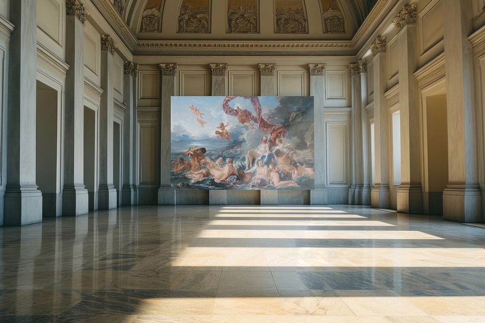 Art museum picture frame | Premium PSD Mockup - rawpixel