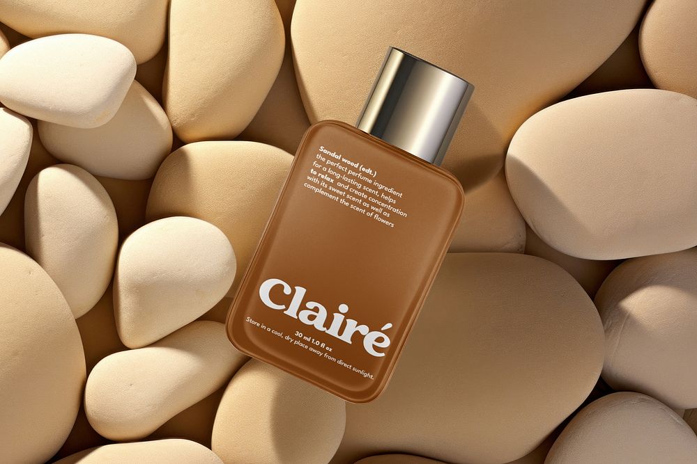 brown perfume bottle | Free Photo - rawpixel