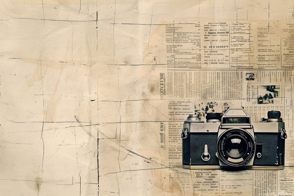 Vinatge camera flash crowd ephemera | Premium Photo Illustration - rawpixel