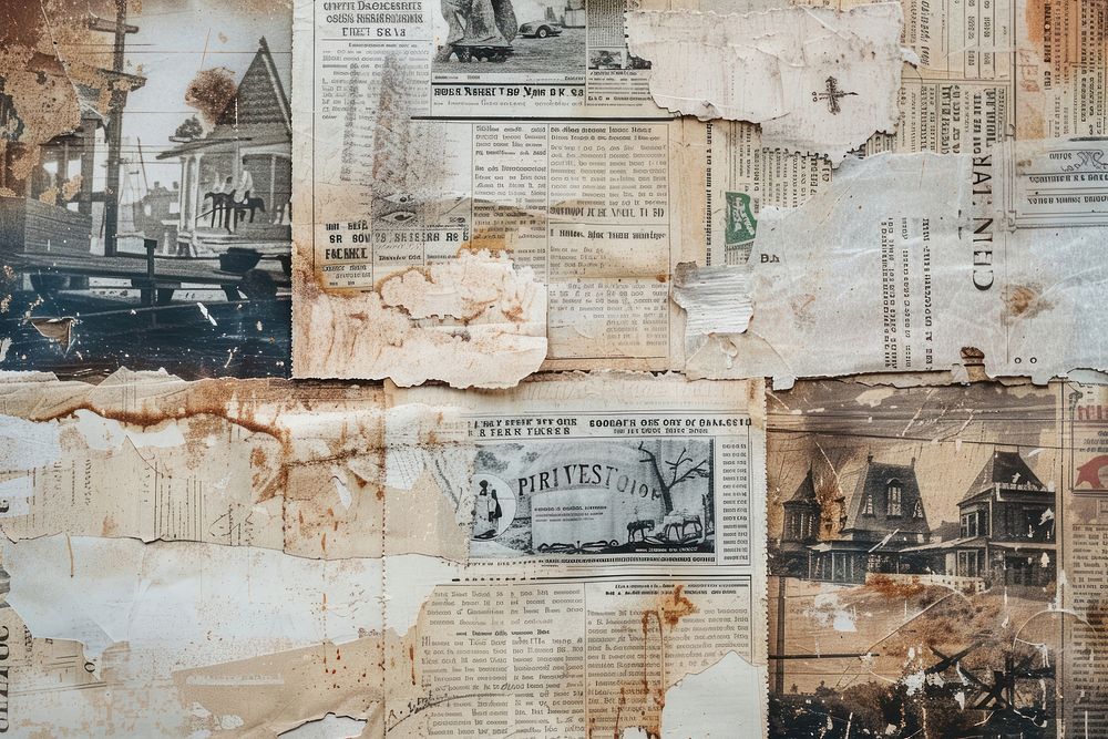 Wild west ephemera border collage | Premium Photo Illustration - rawpixel