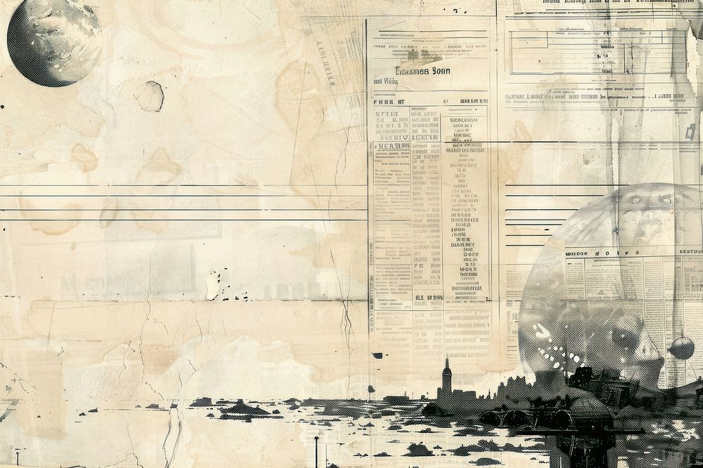 Atomic bomb ephemera border backgrounds | Free Photo Illustration ...