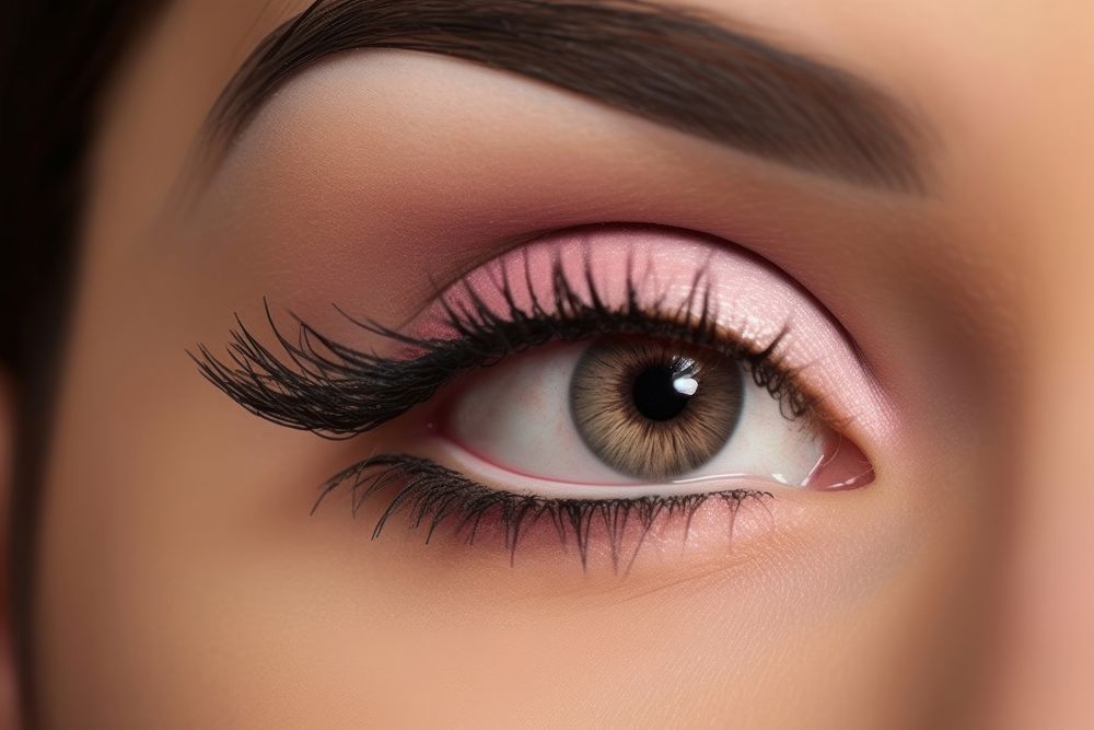 Fake lashes cosmetics female person. | Free Photo - rawpixel