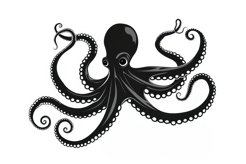 Octopus invertebrate animal smoke pipe. | Free Photo Illustration ...