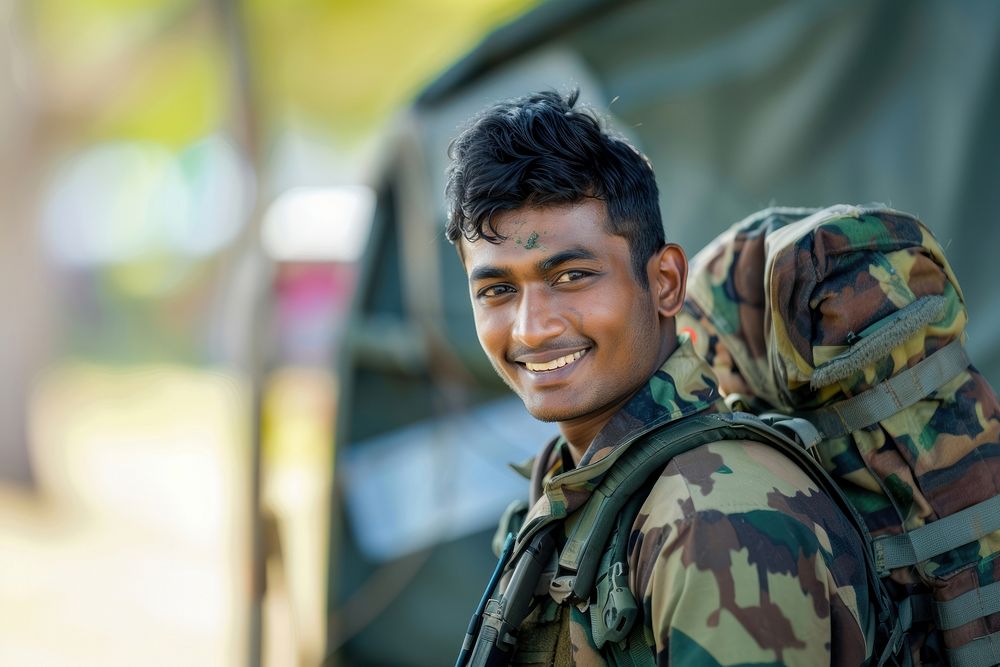 Military south asian man soldier | Free Photo - rawpixel