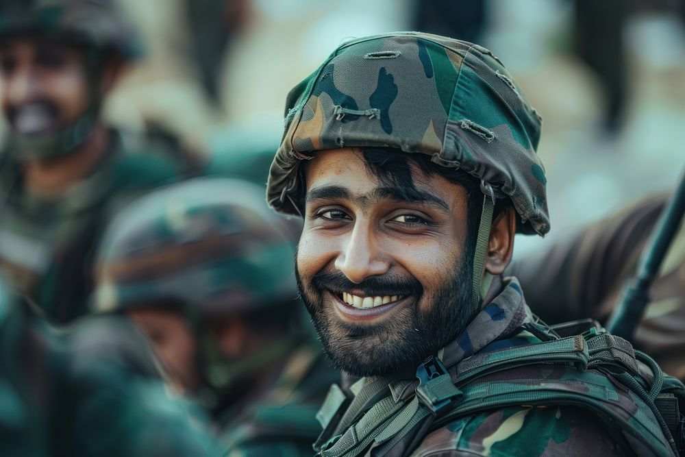 Military south asian man soldier | Free Photo - rawpixel