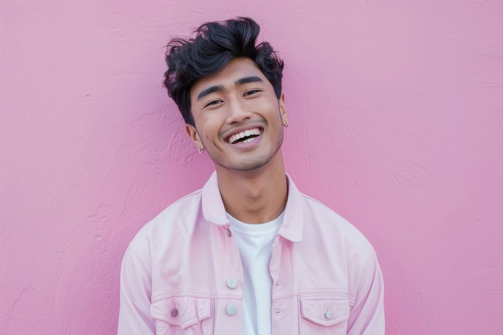 South asian man laughing dimples | Free Photo - rawpixel