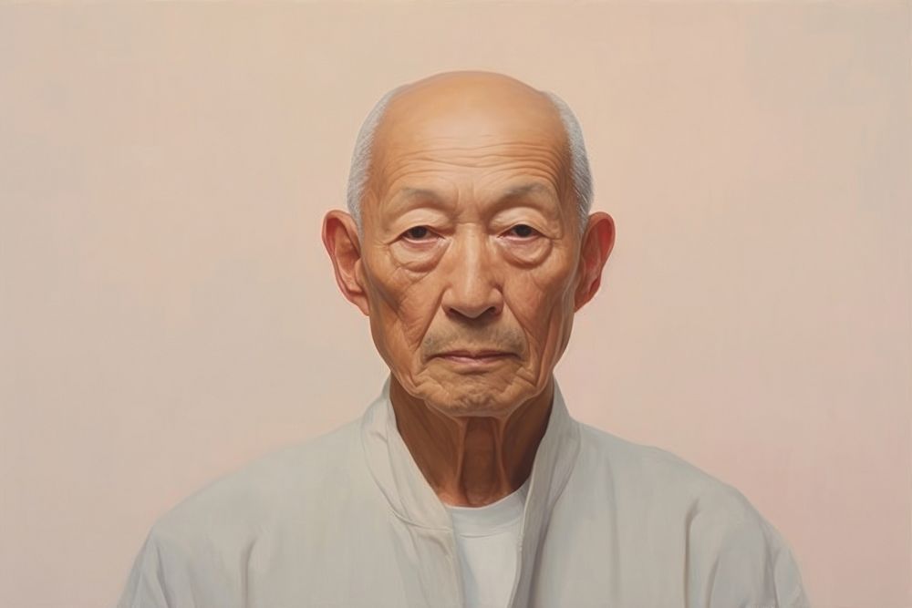 Asian man photography portrait shoulder. | Free Photo Illustration ...