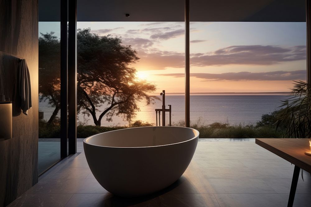 Bathroom interior minimal house bathing | Free Photo - rawpixel