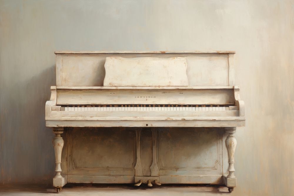 close pale piano keyboard musical | Free Photo Illustration - rawpixel