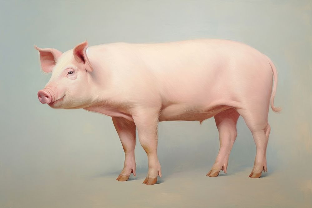 close pale pig wildlife animal | Free Photo Illustration - rawpixel