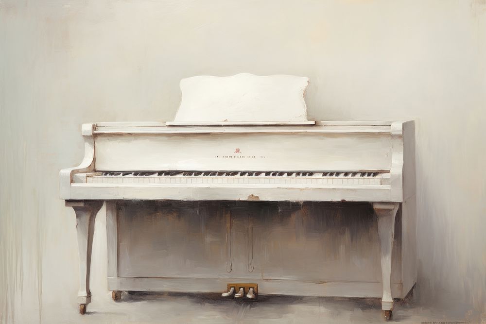 close pale piano keyboard musical | Free Photo Illustration - rawpixel