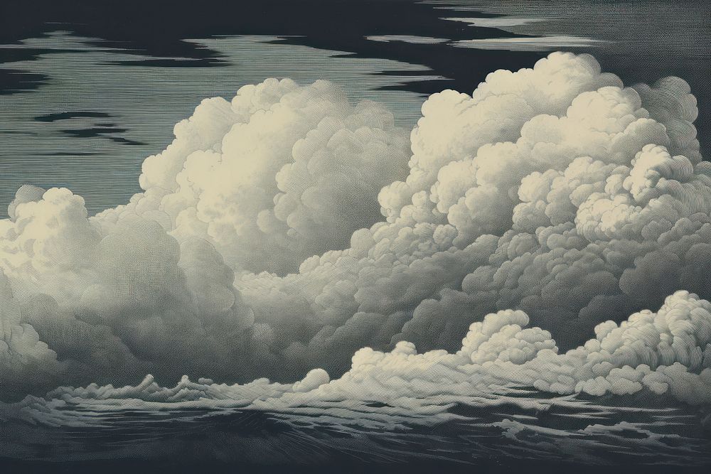 A cloud outdoors cumulus weather. | Free Photo Illustration - rawpixel