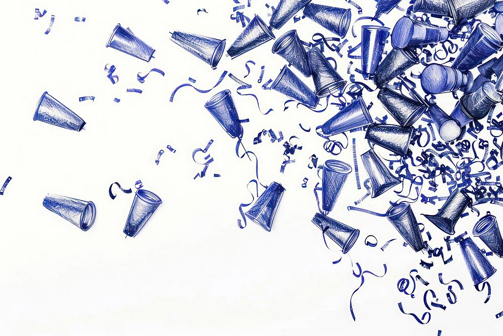 Vintage drawing confetti poppers paper | Free Photo Illustration - rawpixel Vintage drawing confetti poppers paper | Free Photo Illustration - rawpixel