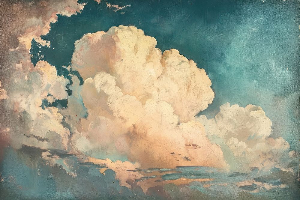 Cloud painting art outdoors. | Free Photo Illustration - rawpixel